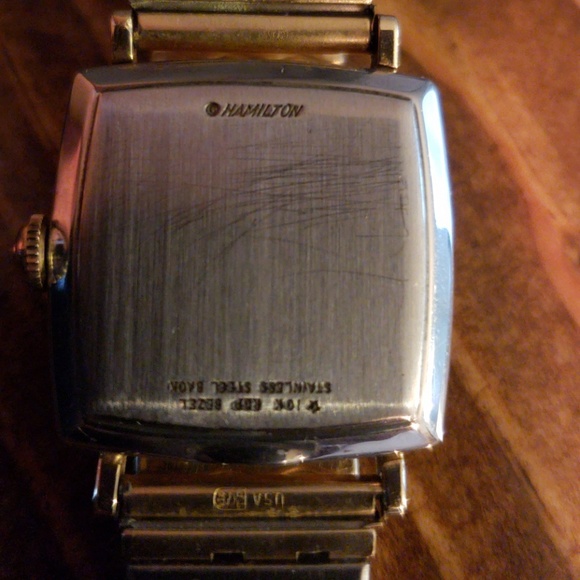 Hamilton | Accessories | Vintage Hamilton Wrist Watch K Rolled Gold ...